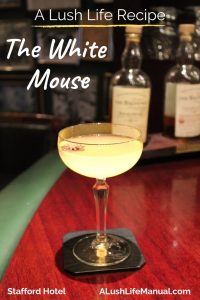 How To Make The White Mouse Cocktail