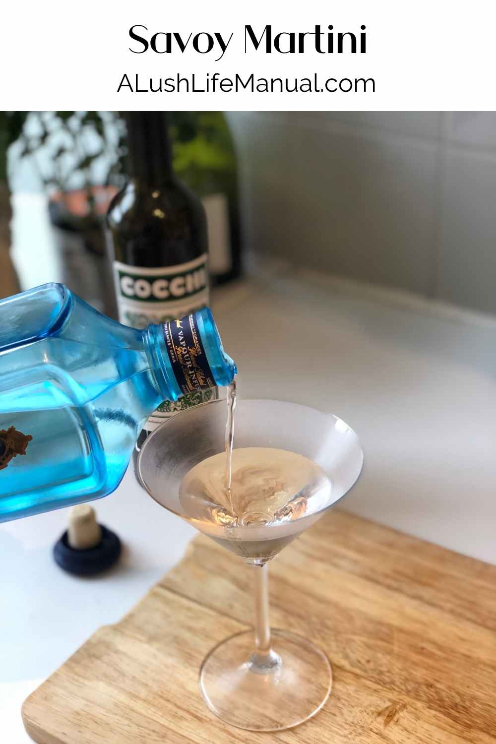 How To Make The Savoy Martini