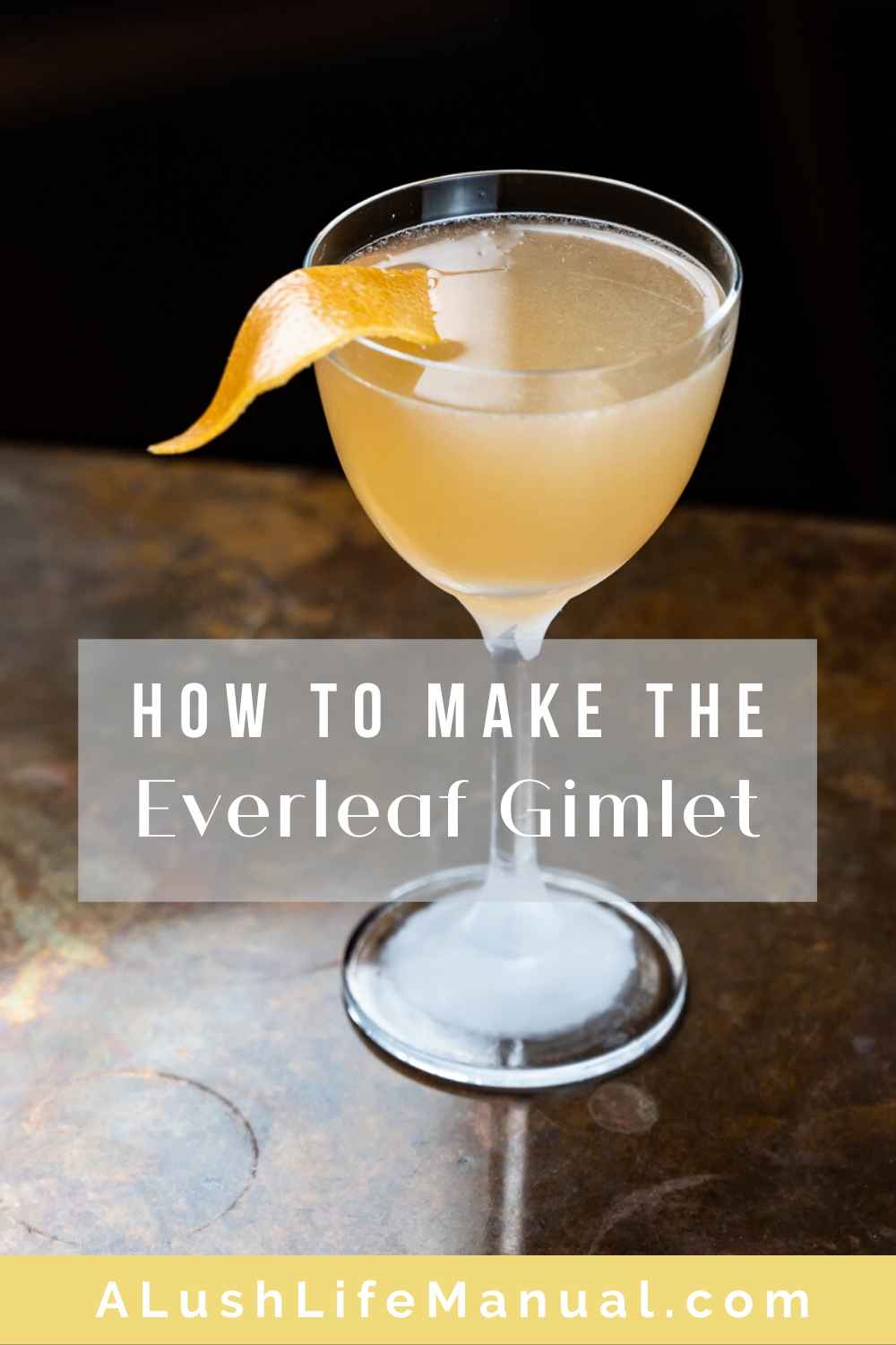 How To Make A Everleaf Gimlet