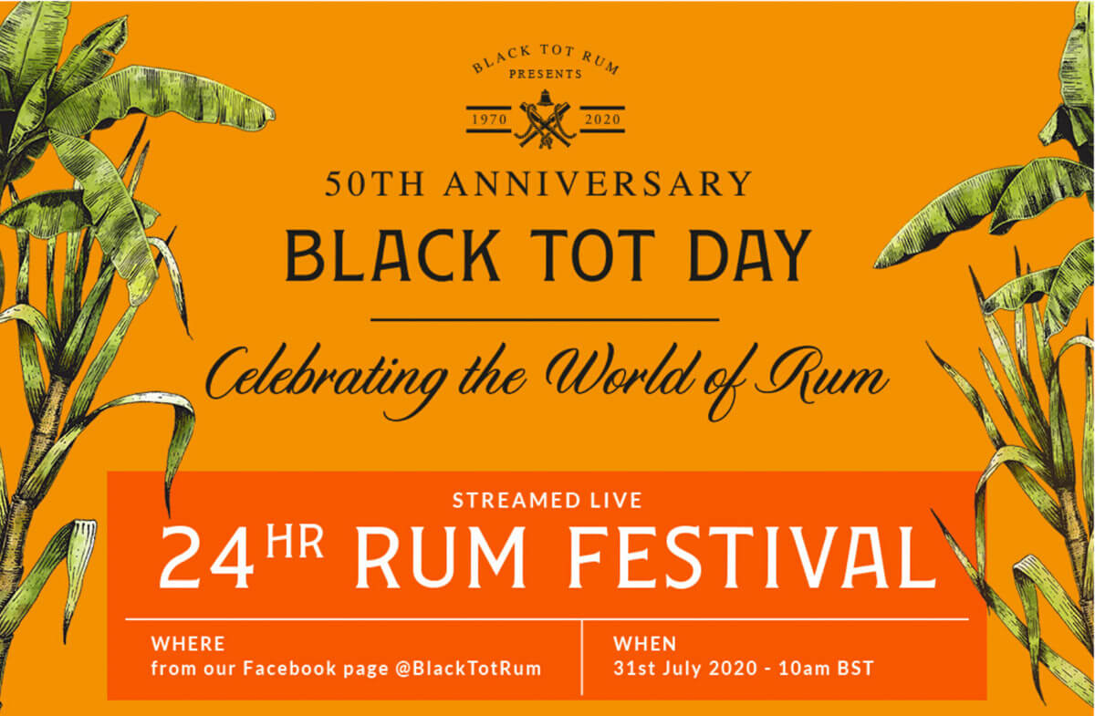 Black Tot Rum To Host A 24 Hour Celebration Of Rum To Mark The 50th ...