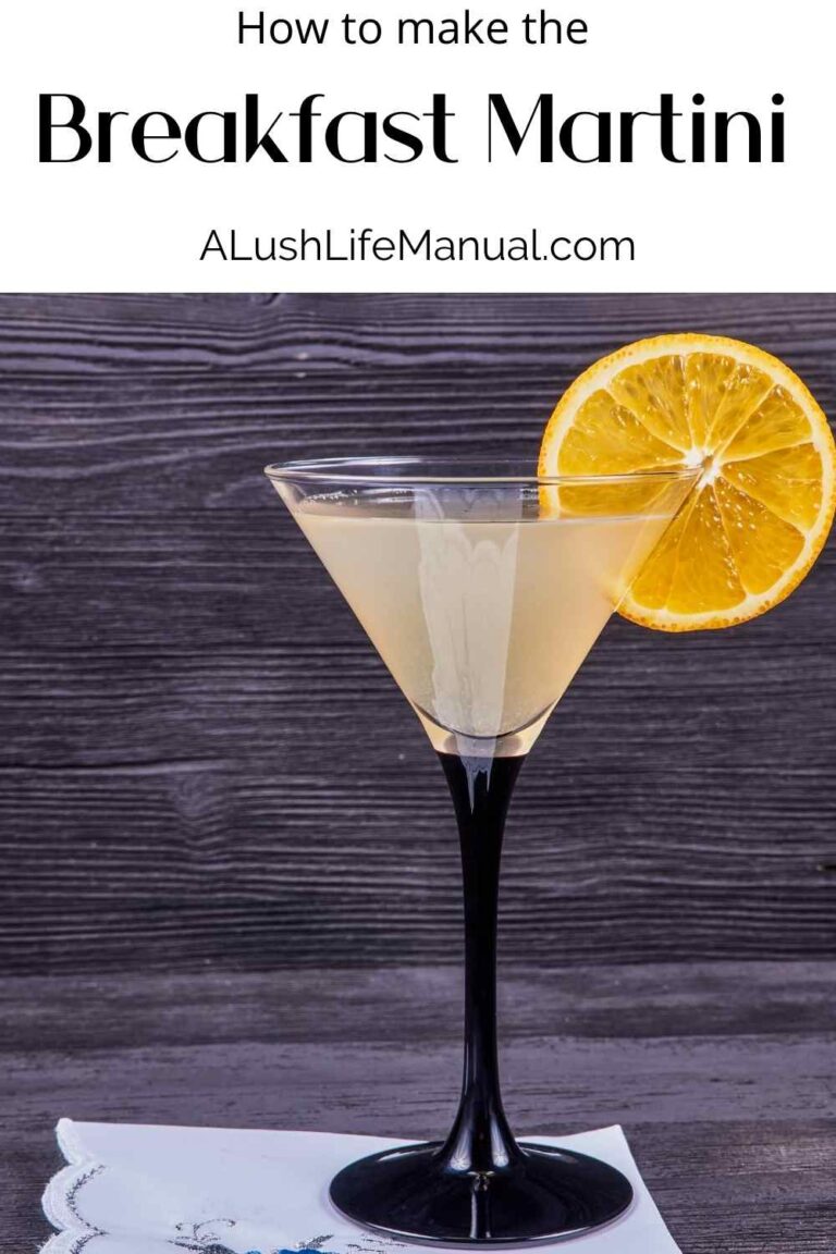 How To Make A Breakfast Martini
