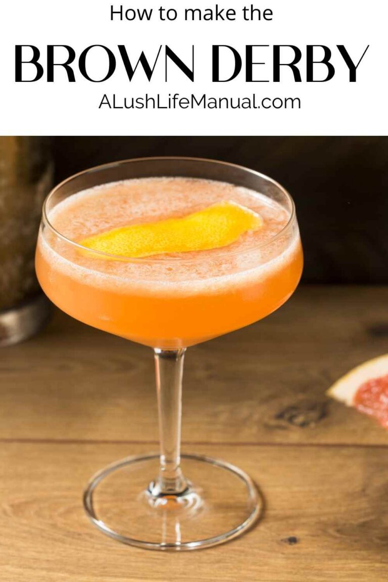 How To Make The Brown Derby Cocktail