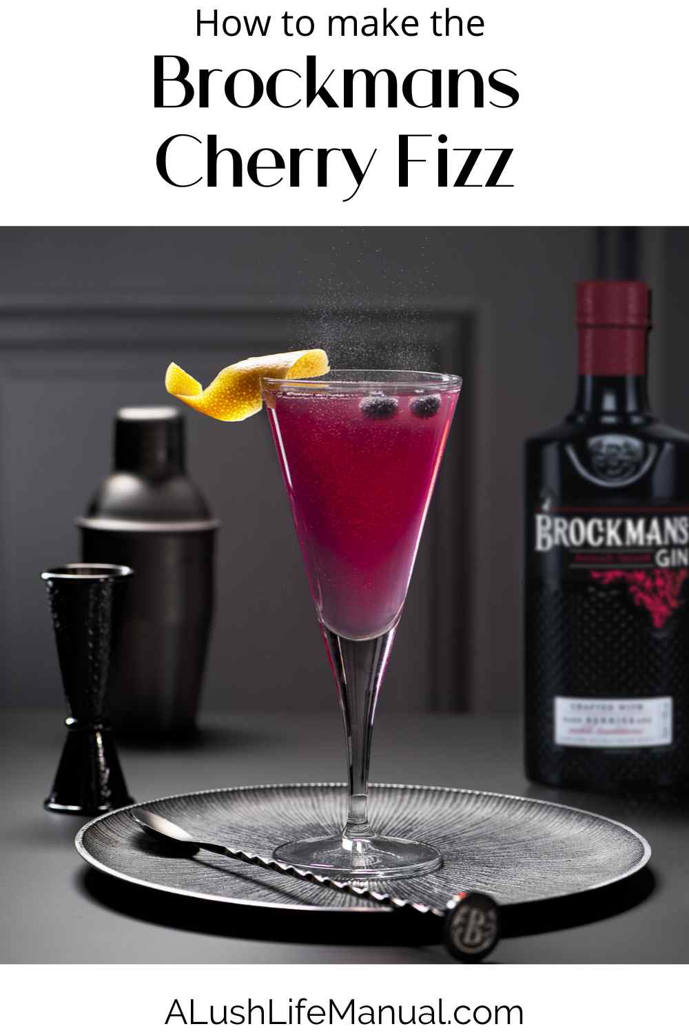 How To Make The Brockmans Cherry Fizz