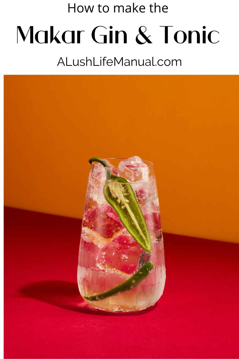 How To Make The Makar Gin Red Snapper