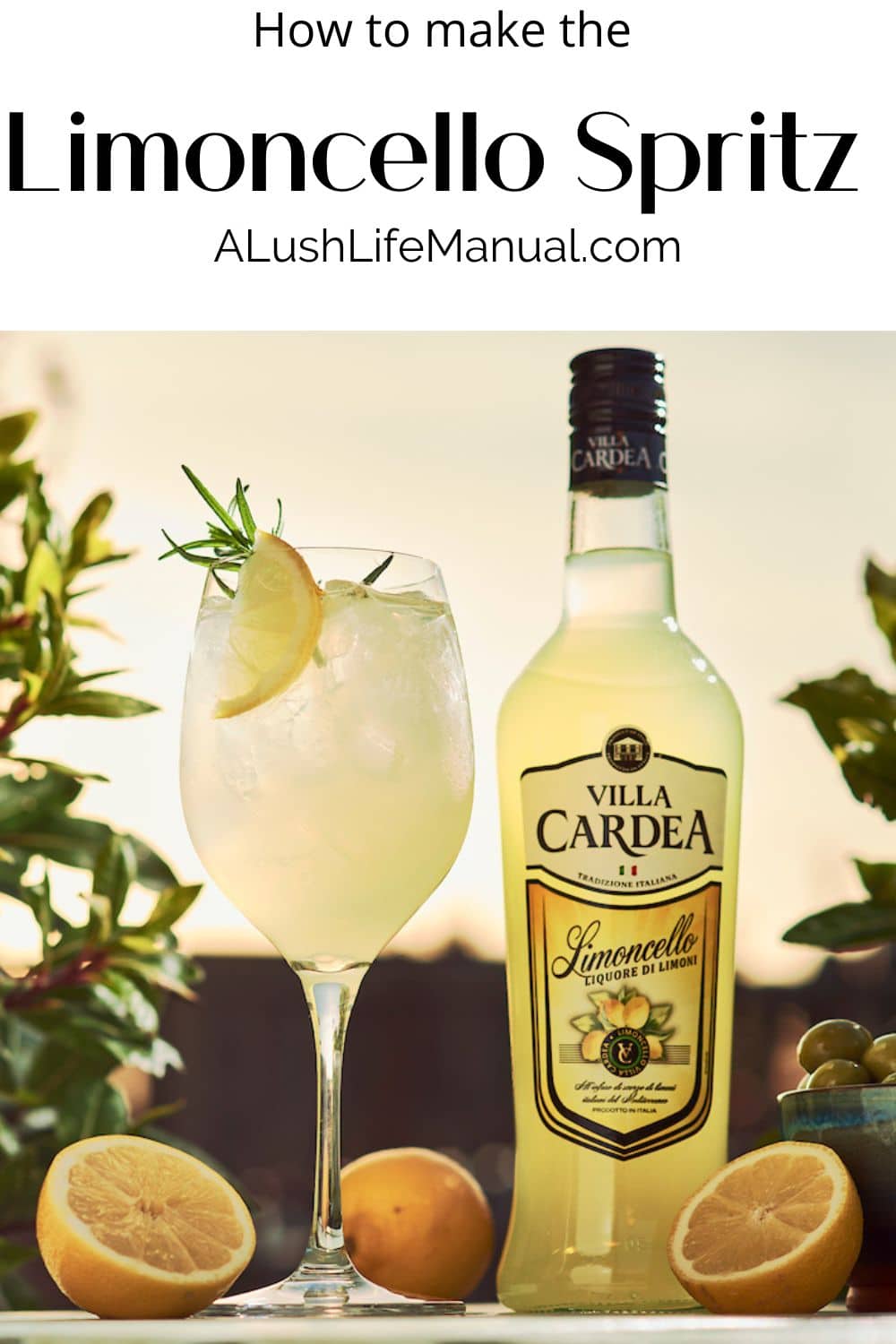 Villa Cardea Limoncello Serves Up Some Delicious Summer Cocktails!